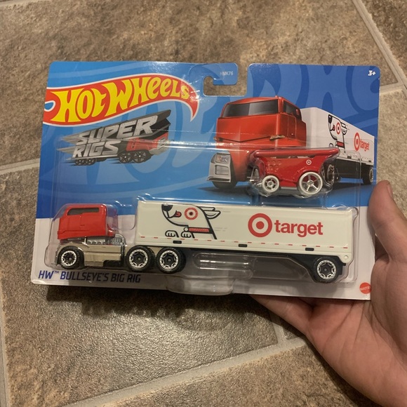 Mattel | Toys | Hot Wheels Bullseyes Big Rig With Cart Super Rigs Sold ...